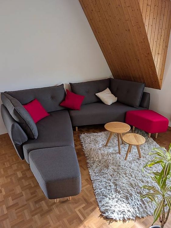 LIVOM Modulares Sofa Mike mit Schlaffunktion (Neu (gemäss Beschreibung ...