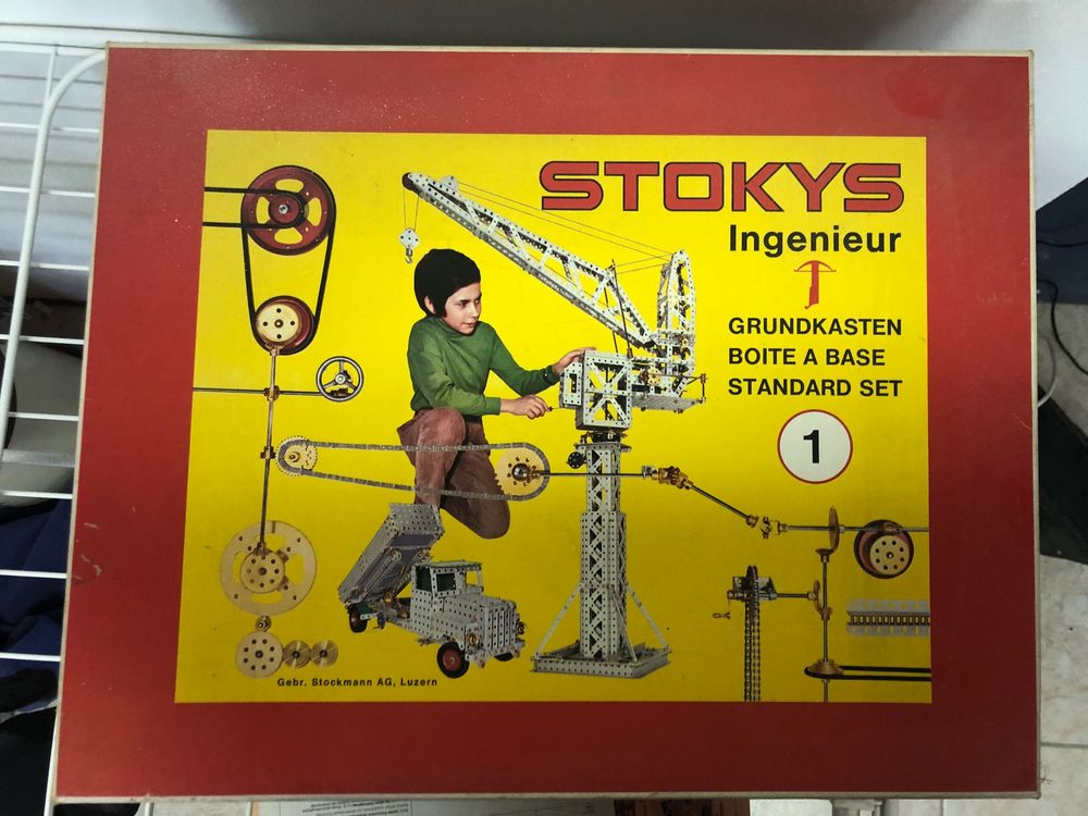 Stokys Metallbaukasten Nr1 Nicht komplett! | Kaufen auf Ricardo