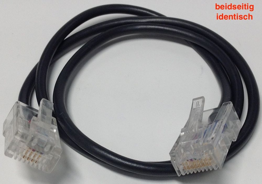 Telefon Modem ISDN ADSL VDSL DSL Kabel rund RJ45 4-Phasen | Kaufen auf ...