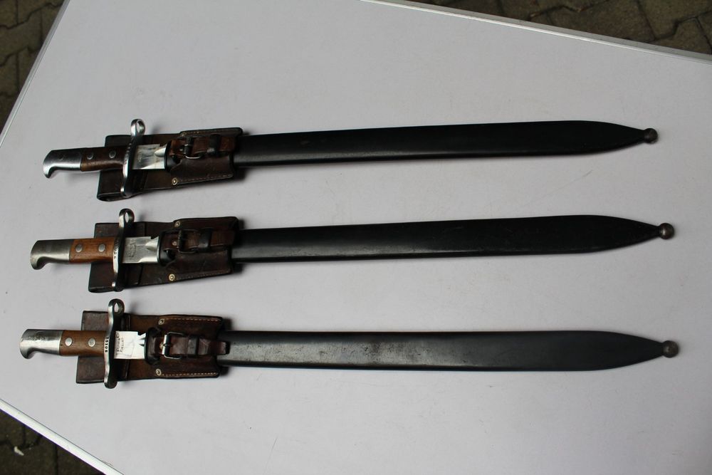 3 Faschinenmesser mod.1914 Schweizer Armee (Gebraucht) in Gebenstorf für CHF 330 – mit Lieferung ...