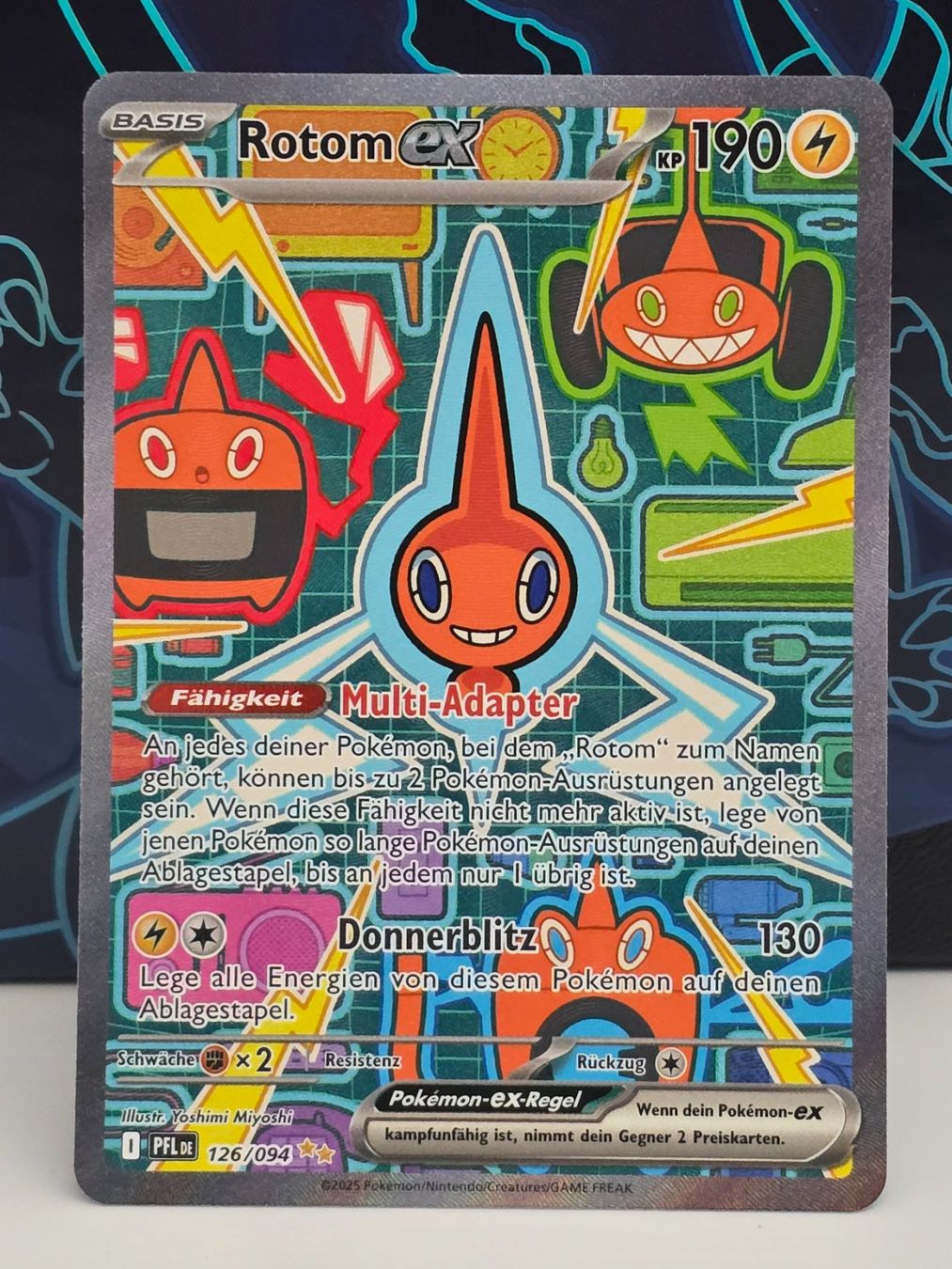 🇩🇪 Pokemon Fatale Flammen 》Rotom ex 126/094 (Gebraucht) in Niederbipp ...