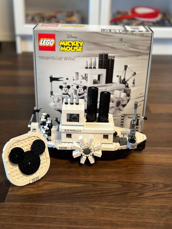 Lego 21317 Mickey Mouse Steamboat Willie NEU/OVP (Neu und ...