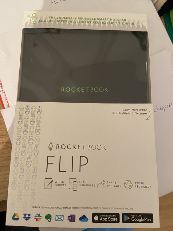 Notebook - Rocketbook Flip - bloc-notes digital | Kaufen auf Ricardo