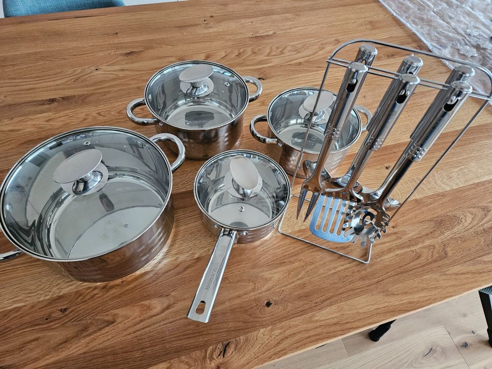 Kochtopfset 15-teilig - neu nie gebraucht (Neu (gemäss Beschreibung ...
