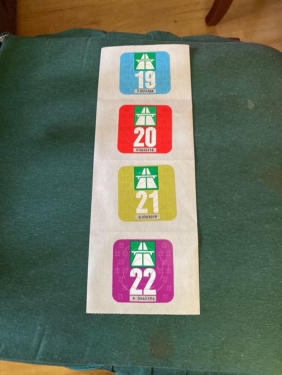 CH Autobahn Vignette 2019-2020-2021-2022 | Kaufen auf Ricardo