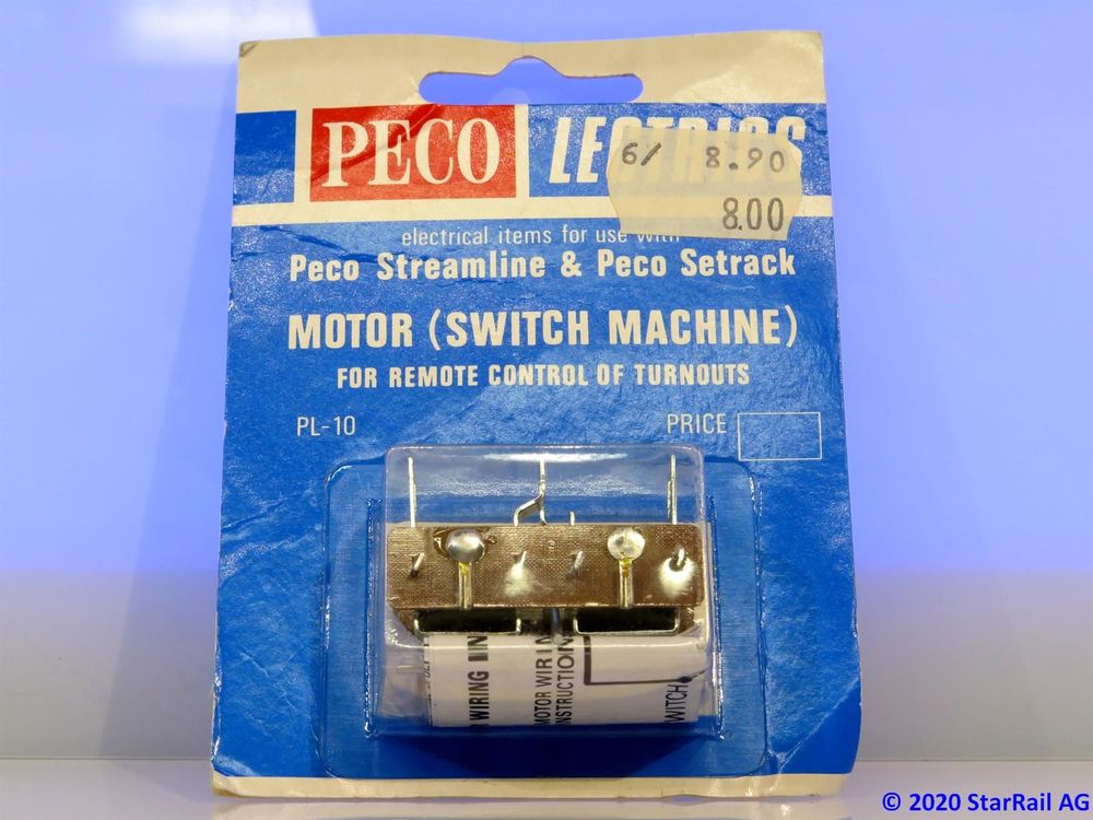 PECO PL-10 - Motor (Switch Machine) (Neu und originalverpackt) in für ...