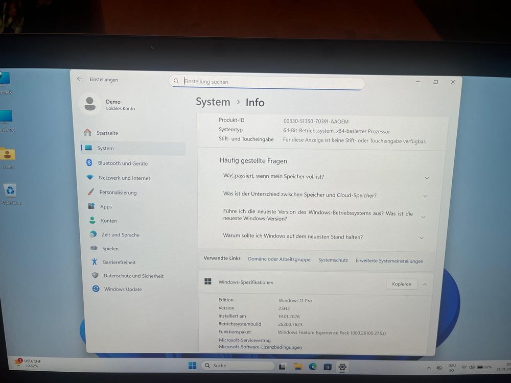 HP Zbook 15U G6 intelR core TM i7 -8565U CPU @ 1.80 (Gebraucht) in ...