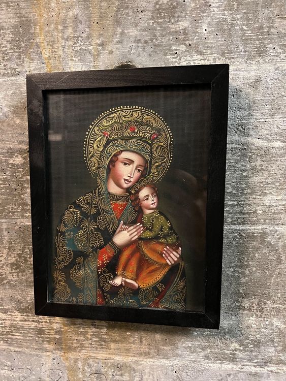 Tableau représentation vierge et enfant Jesus (D'occasion) à Villars ...