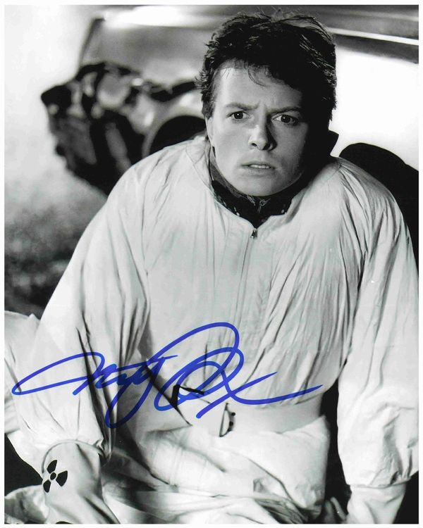 MICHAEL J. FOX - handsigniert Grossfoto (20 x 25cm) mit COA (Gebraucht) in Stallikon für CHF 69 ...