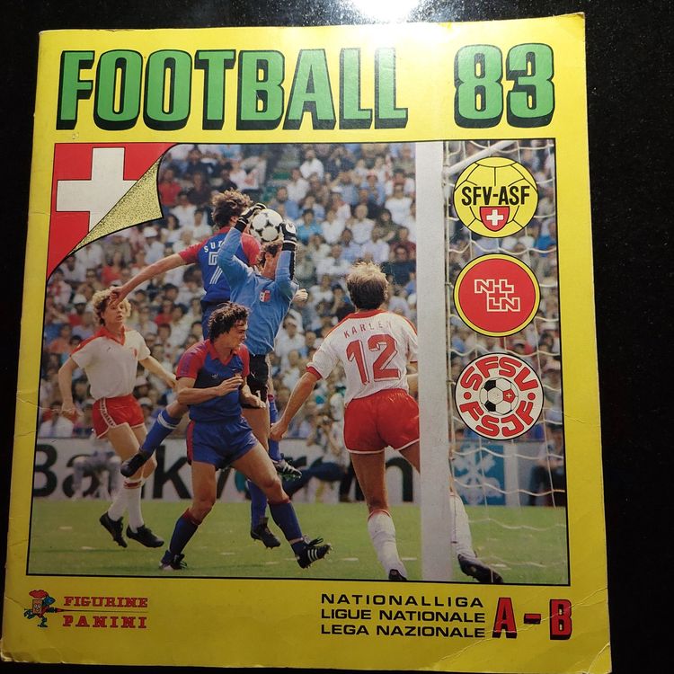 FOOTBALL 83 - PANINI ALBUM (Gebraucht) in Spiegel b. Bern für CHF 129 ...