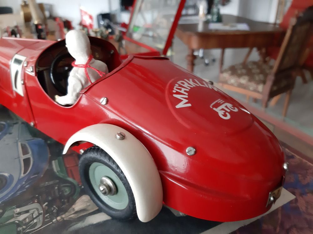 Antike Spielzeuge. Märklin Rennwagen 7 Nr.1107 R (Gebraucht) in Ueken ...