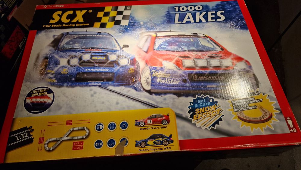 Rennbahn 1:32 SCX 1000 Lakes, Snow Effect, Technitoys, | Kaufen auf Ricardo
