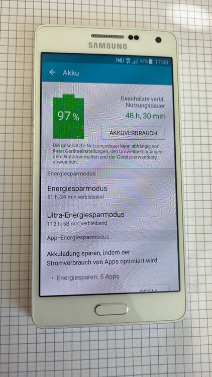 Samsung Galaxy A5 SM-A500FU / 16 GB / Android 6.0.1 /#174 (Gebraucht ...