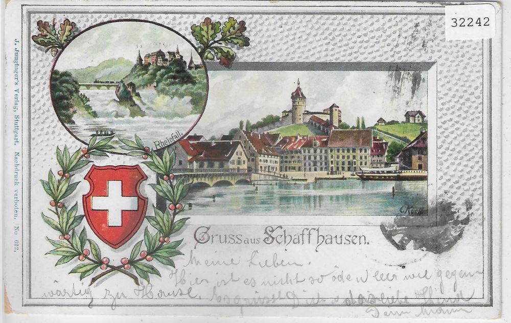 Gruss aus Schaffhausen 1905 | Kaufen auf Ricardo