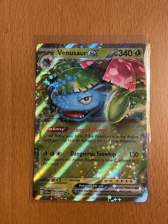 Pokemon Stellar Crown Venusaur EX 001/142 (Gebraucht) in Zürich für CHF 2 – mit Lieferung auf ...