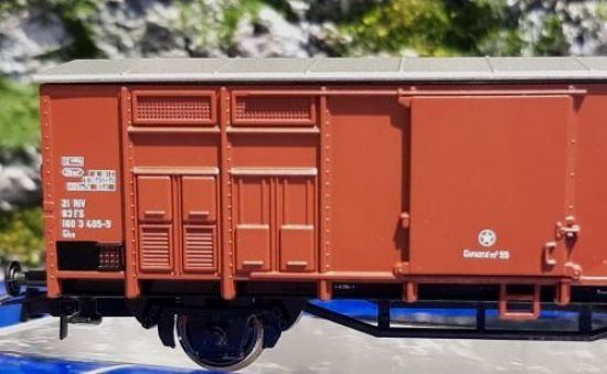 Roco H0 56066 C: Spitzdach Güterwagen Ghs160 3 40 der FS, DC (Neu ...