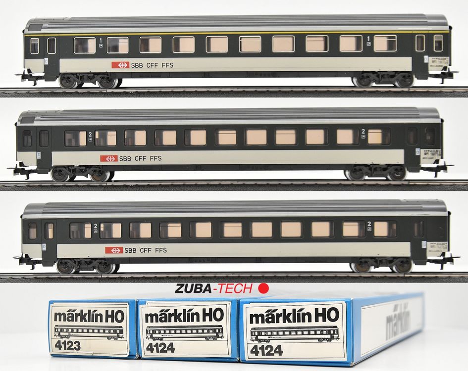 Märklin 3x EW IV Personenwagen der SBB H0 WS, mit OVP | Kaufen auf Ricardo