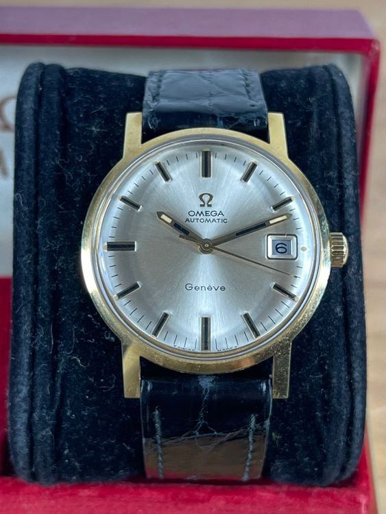 Omega Automatik 750 Gold Uhr | Kaufen auf Ricardo