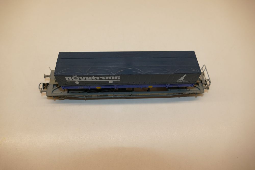 Roco H0: SBB Taschenwagen HUPAC mit Sattelaufleger Novatrans | Acheter ...