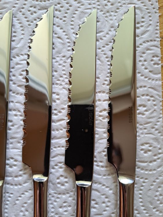8 Steakmesser Sola mit Zacken (Neu (gemäss Beschreibung)) in für CHF 13 ...