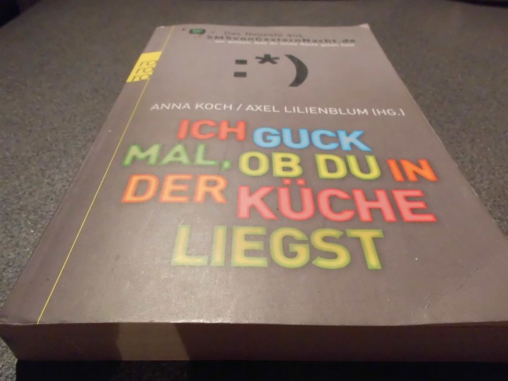 Ich guck mal, ob du in der Küche liegst (Gebraucht) in Zürich für CHF 3 ...