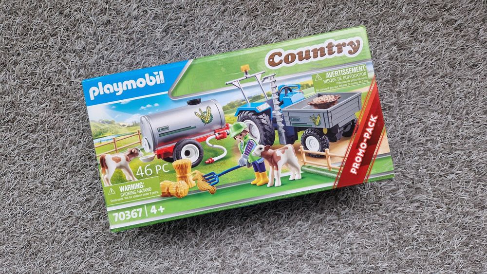 Playmobil Ladetraktor mit Wassertank (70367) neu (Neu und ...