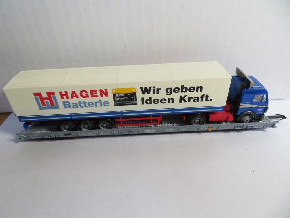 47403 Märklin HO Hupac-Mittelwagen + Lkw | Kaufen auf Ricardo