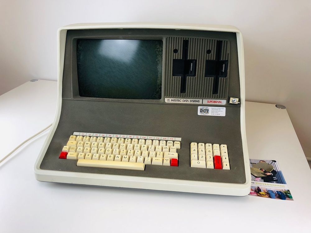 INTERTEC - SUPERBRAIN Mikrocomputer von 1979 (Gebraucht) in Zürich für CHF 195 – nur Abholung ...