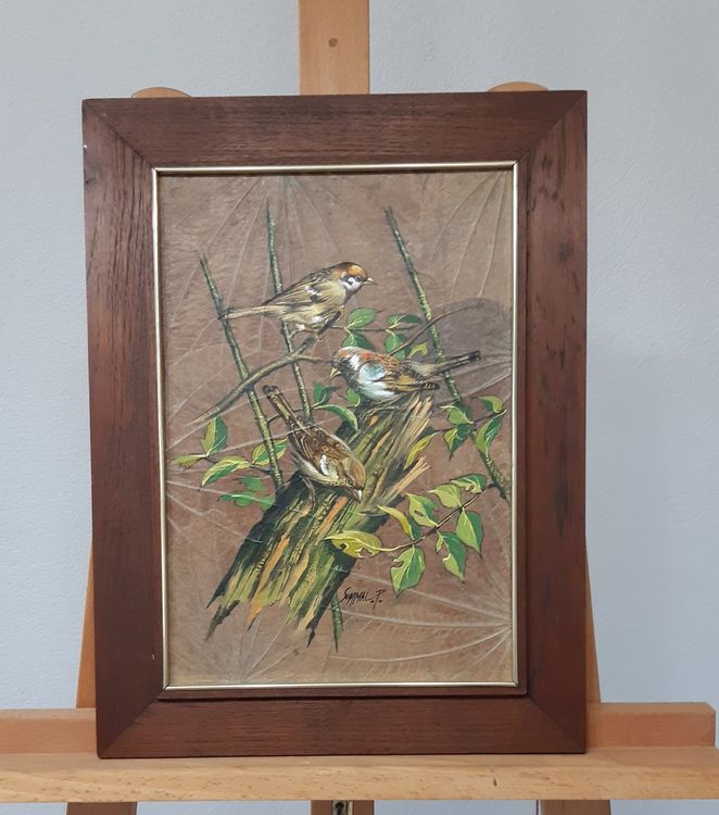 Gemälde Ölgemälde-Tableau peinture à l'huile support végétal (Gebraucht ...