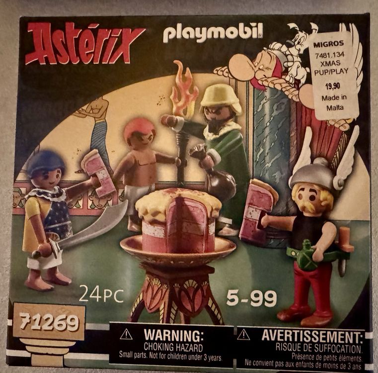 Playmobil 71269 Asterix Pyradonis' vergiftete Torte (Neu und originalverpackt) in Uster für CHF ...