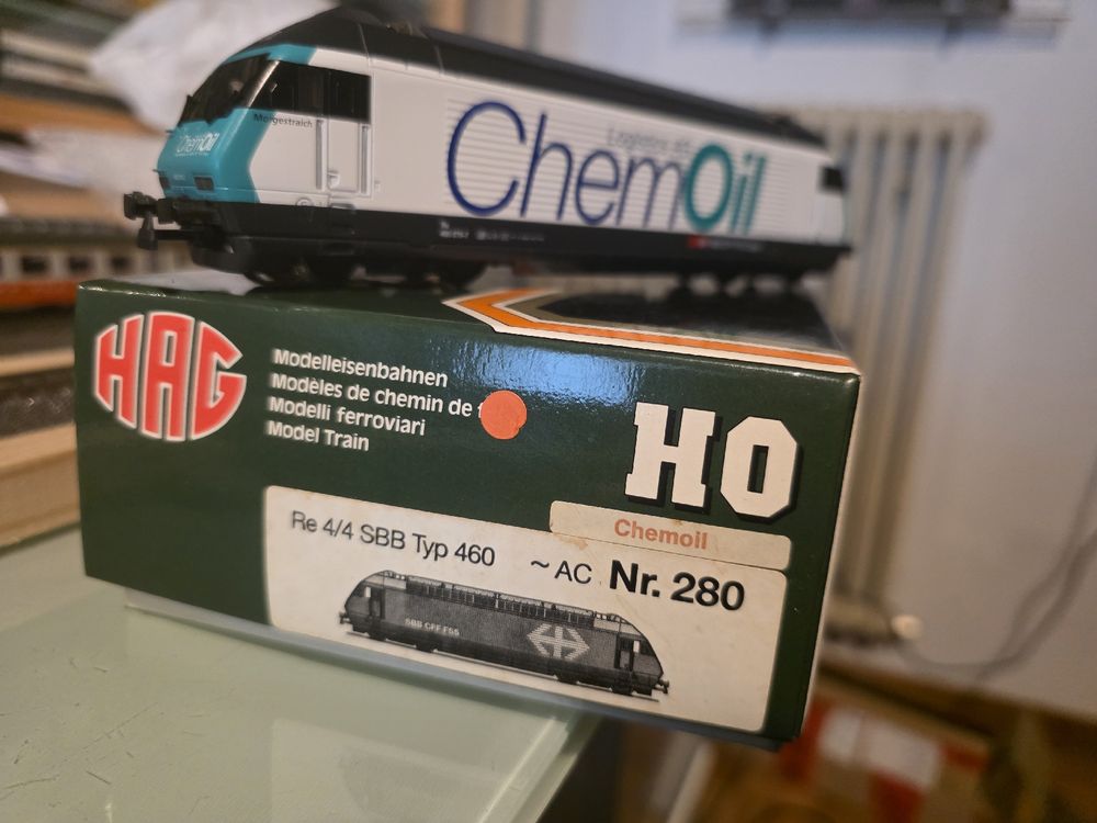 H0 HAG Re460 ChemOil AC (Neu (gemäss Beschreibung)) in Müllheim Dorf ...