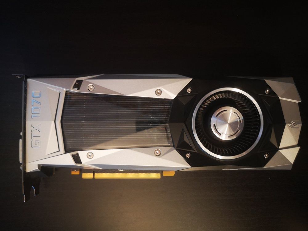 Nvidia GTX 1070 8GB Founders Edition | Acheter sur Ricardo