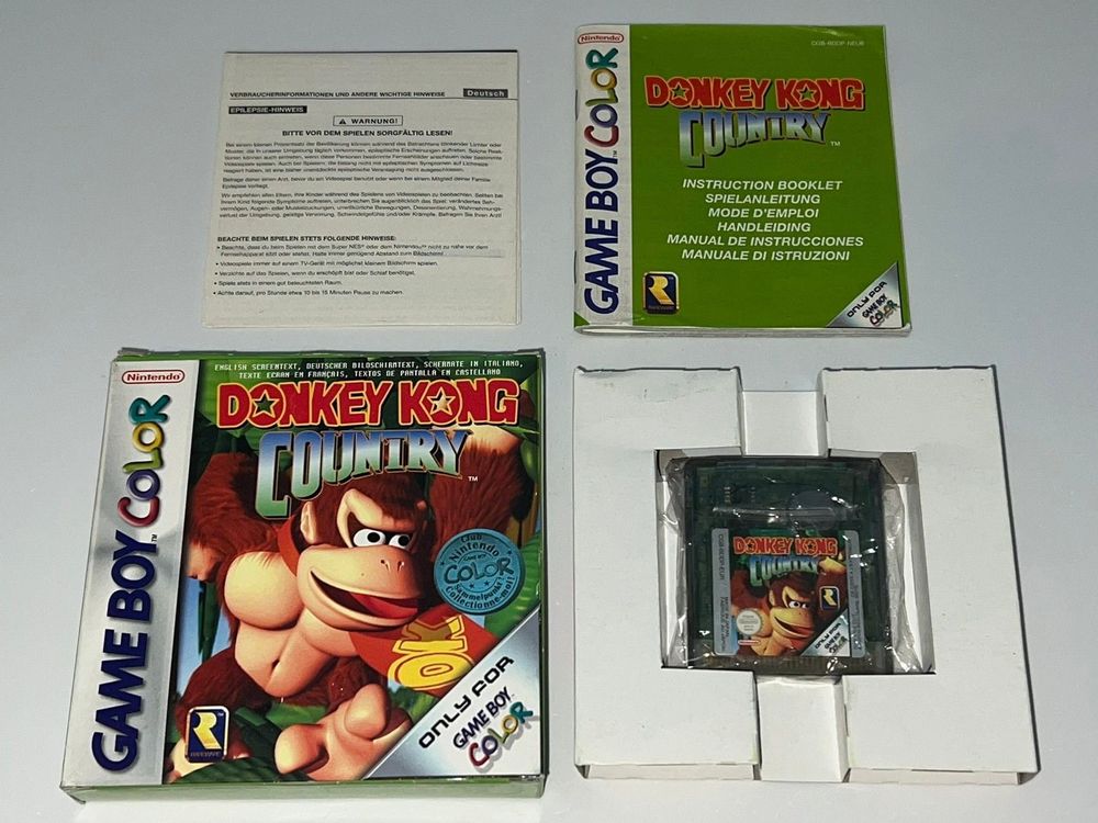 Game Boy Color (GBC) Spiel - Donkey Kong Country (OVP) | Kaufen auf Ricardo