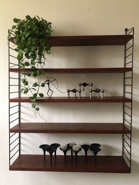 Original Teak Stringregal - String Schweden - Vintage 1960‘s | Kaufen ...