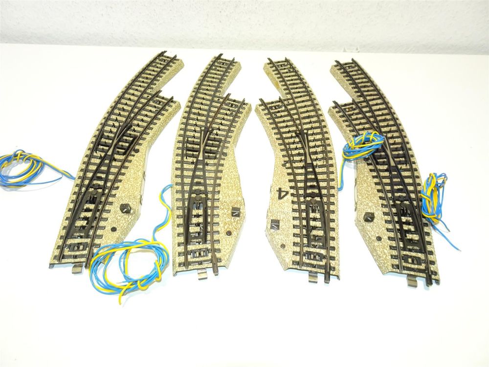 4 Märklin M-Gleis Bogen Weichen HO 5140 | Kaufen auf Ricardo