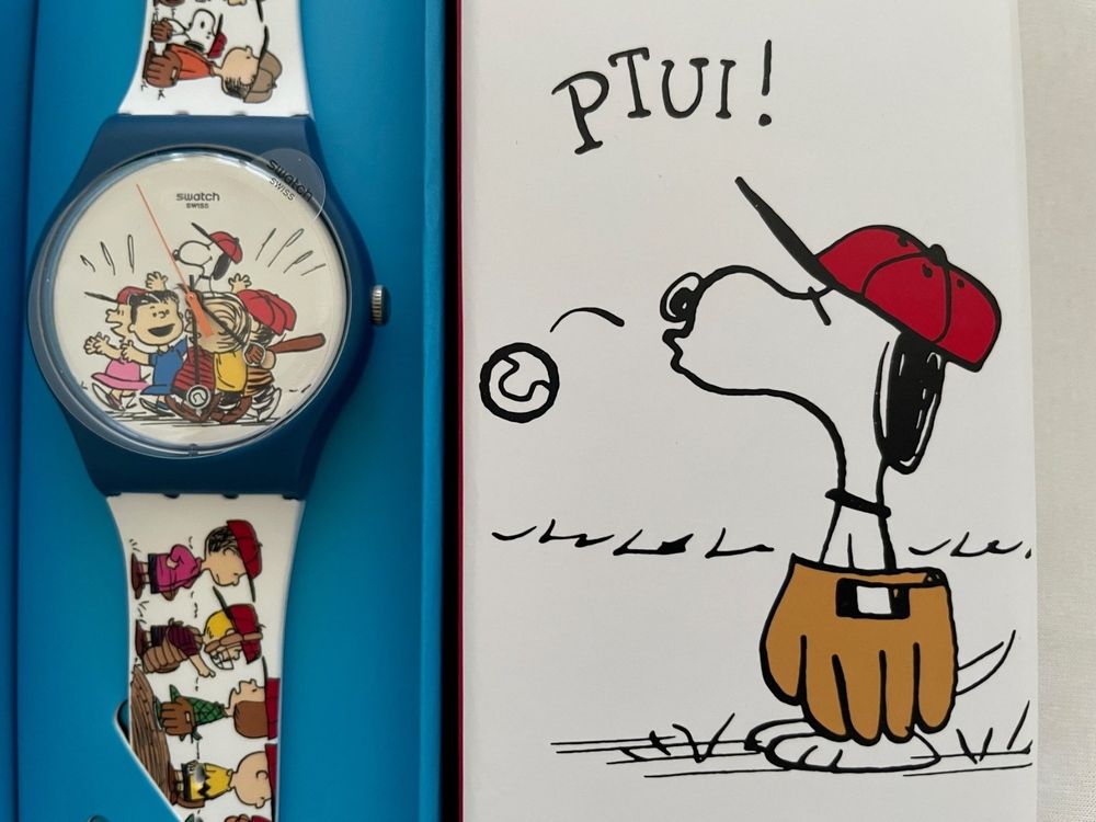 Swatch First Base SO29Z107 Peanuts (Gebraucht) in Dietikon für CHF 53 ...