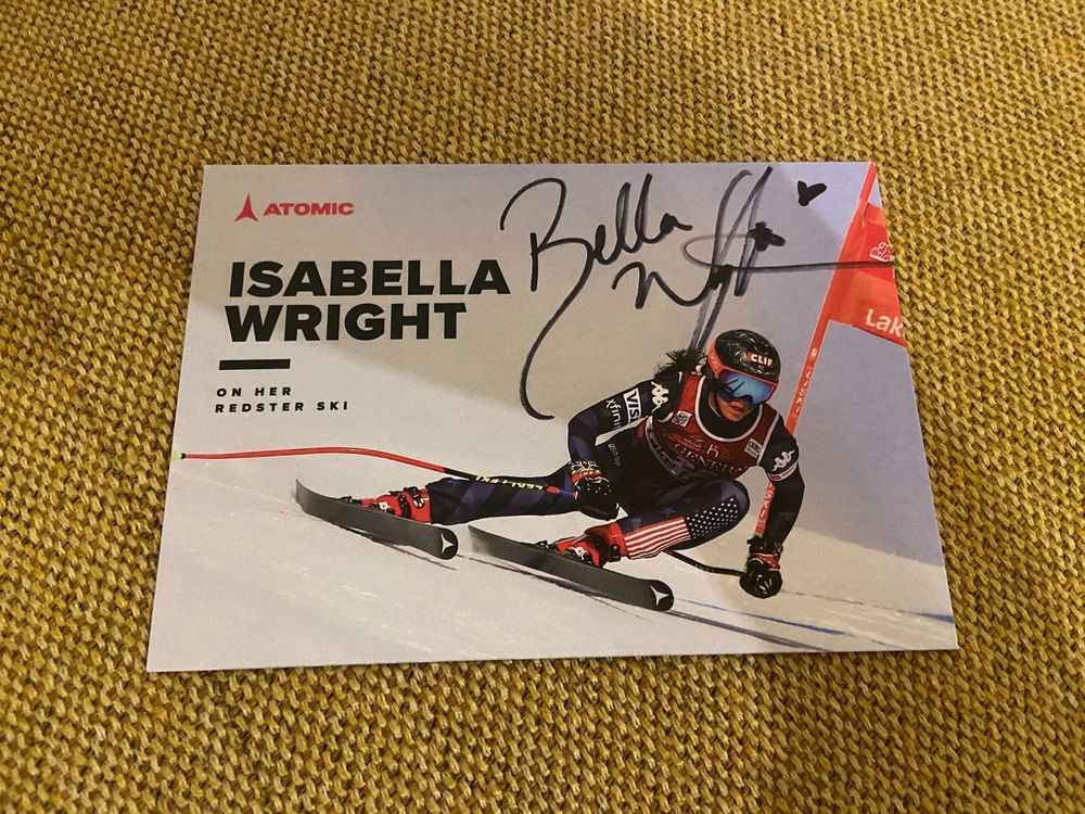 Autogrammkarte Isabella Wright | Kaufen auf Ricardo