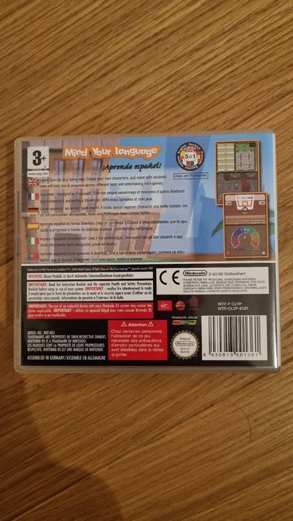 Mind Your Language Español (Nintendo DS) (Gebraucht) in Montagnola für ...