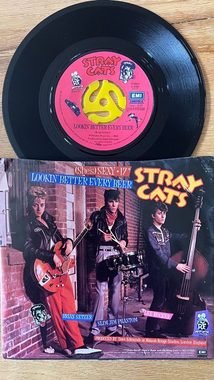Stray Cats - (She's) Sexy + 17 / 1. US-Press. 1983 | Kaufen auf Ricardo
