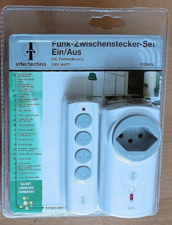 Funk-Zwischenstecker IntertechnoIT-3500L (Neu und originalverpackt) in Hallau für CHF 20 – mit ...