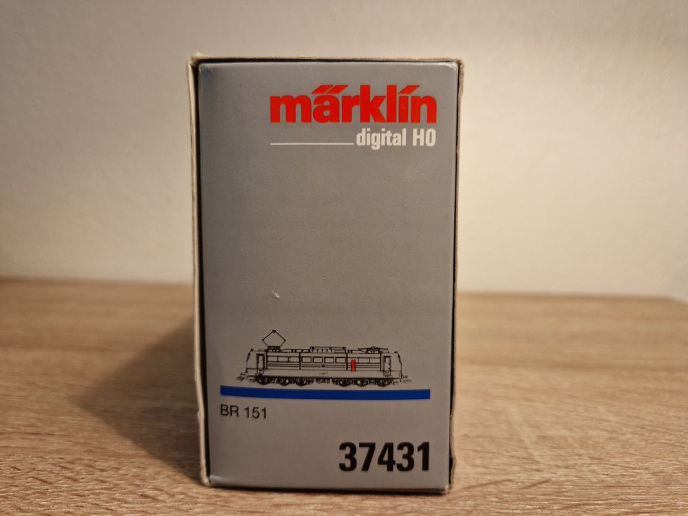 Märklin 37431 E-Lok BR 151 DB Cargo H0 (Gebraucht) in St-Aubin-Sauges für CHF 149 – mit ...