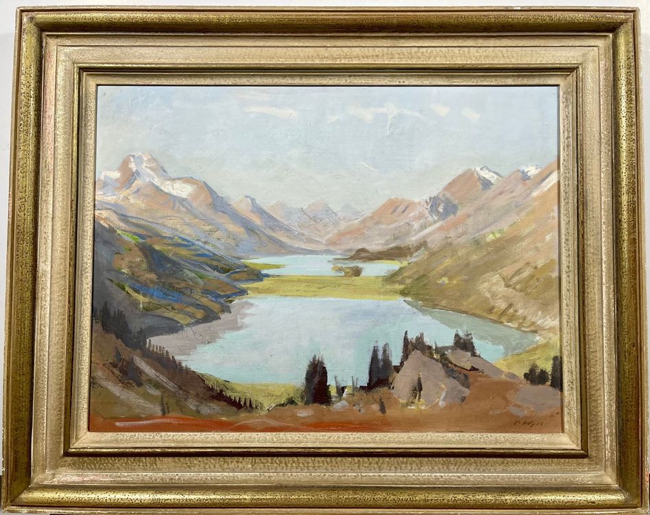 Paul Wyss (1897-1984) grosses Gemälde (Gebraucht) in Root für CHF 645 – mit Lieferung auf ...