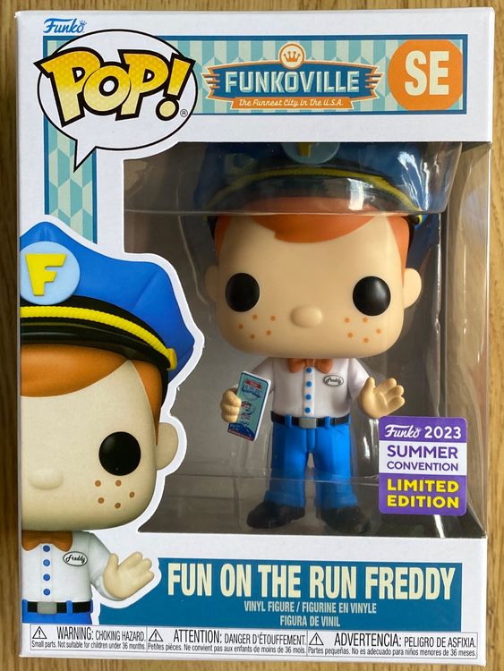 Funko Pop! Freddy Fun on the Run Funkoville (Neu (gemäss Beschreibung ...