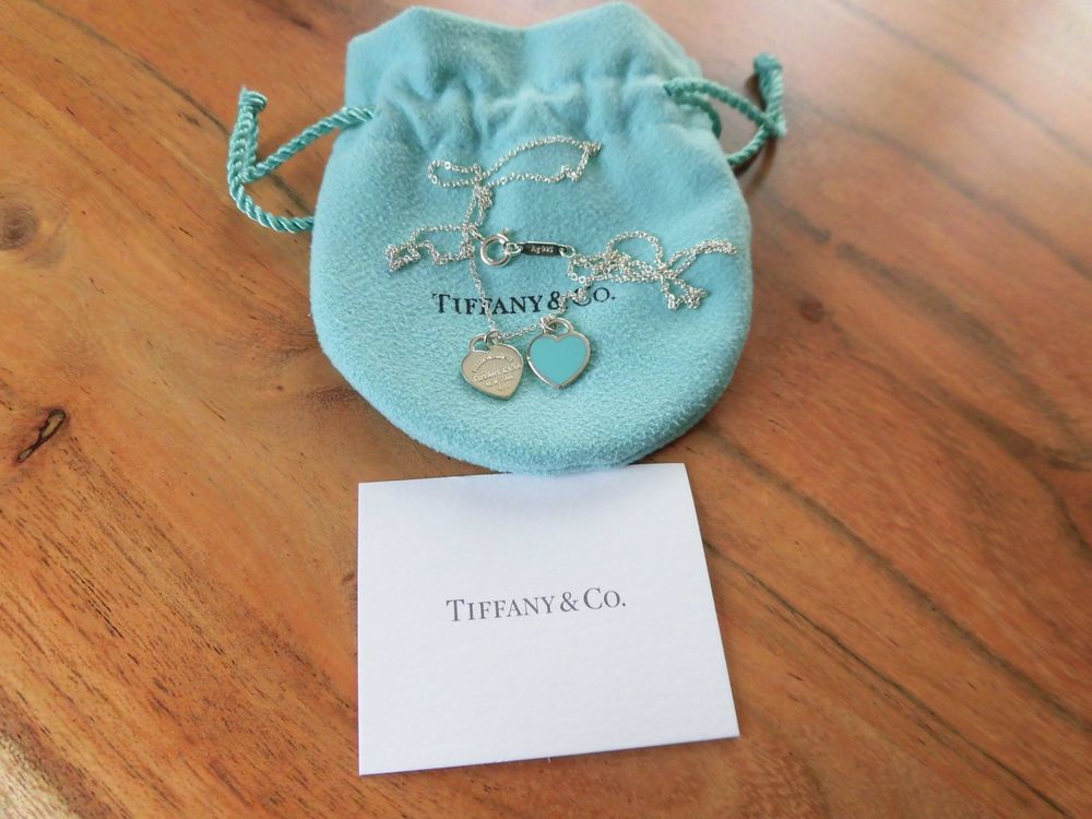 Tiffany&Co. Return to Tiffany Anhänger mit Mini-Doppelherz! (Gebraucht ...