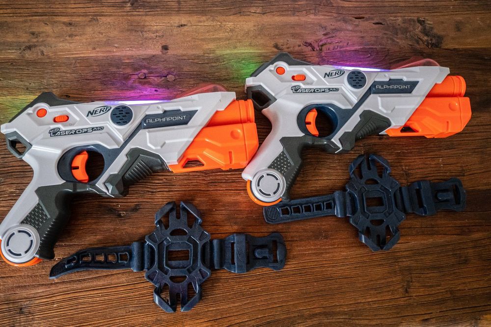 2er Set Nerf Laser Ops Pro Alpha Point (Gebraucht) in Winterthur für ...