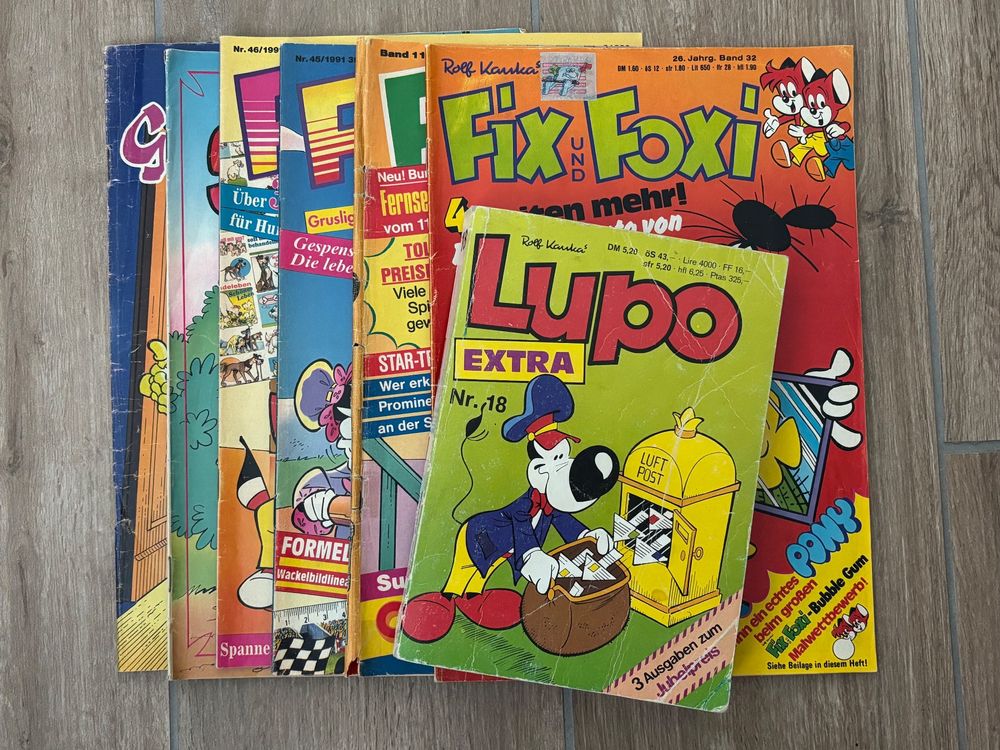 7 Fix und Foxi / Lupo Hefte (Gebraucht) in Esslingen für CHF 7 – mit ...