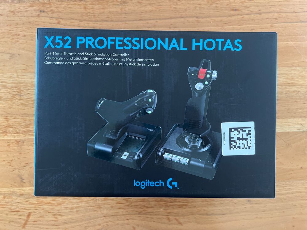 Logitech X52 HOTAS Flugzeugcontroller Ungeöffet (Neu und ...