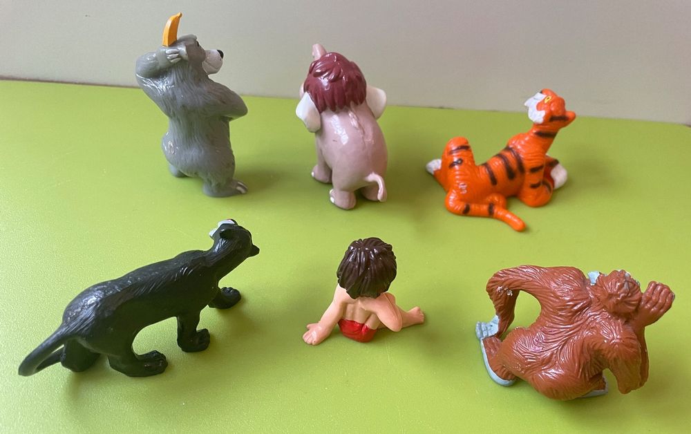 6x Dschungelbuch Comic Figur 1984 Bully Bullyland Disney WDP (Gebraucht) in Gossau SG für CHF 39 ...