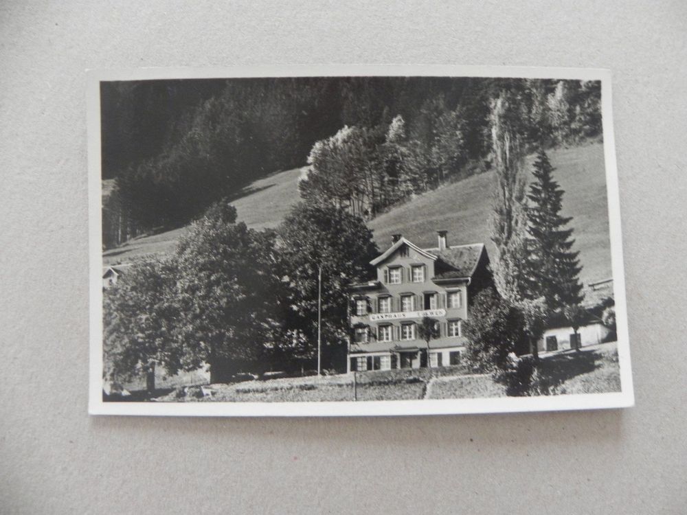 Karte Krinau Toggenburg Sg Gasthaus Zum Löwen 1930 Kaufen Auf Ricardo
