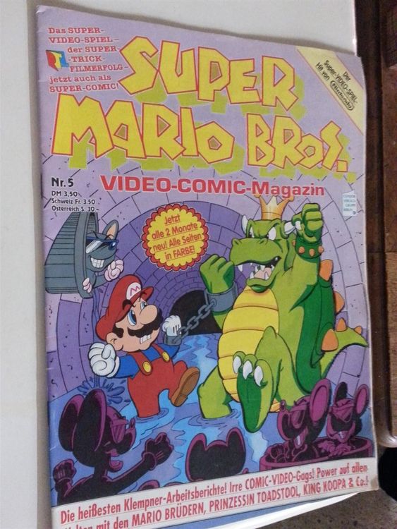 Super Mario Bros Comics Nr5 (Gebraucht) in Illnau für CHF 15 – mit ...